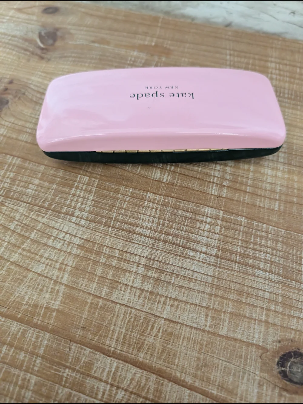 kate spade | Accessories | Kate Spade Glossy Pale Pink Eyewear Case ...